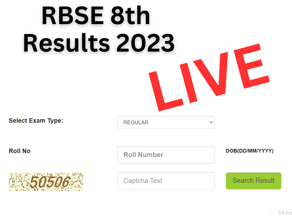 RBSE Rajasthan Board 10th 12th Arts Result 2023 Date And Time Kab