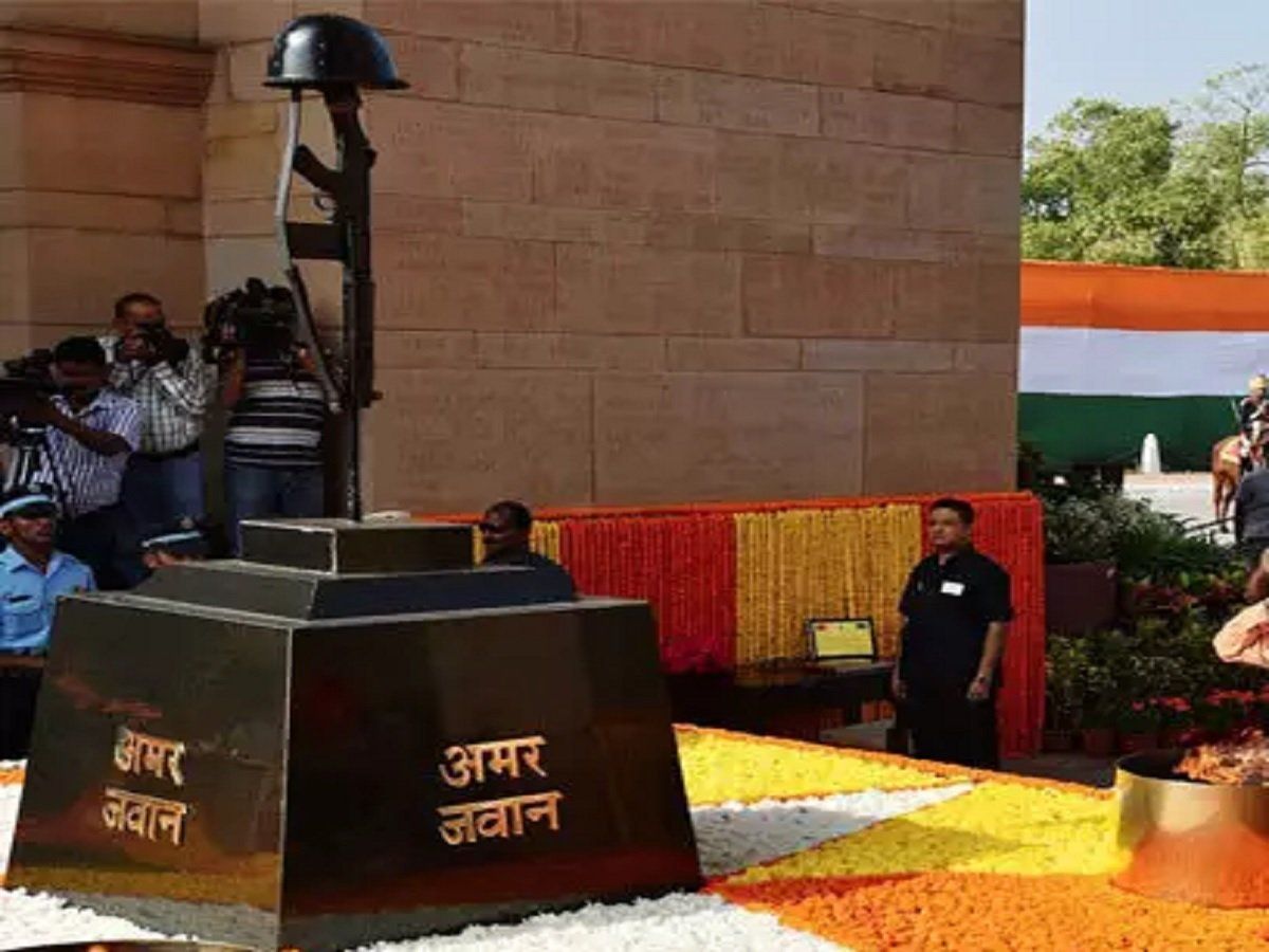 Amar Jawan Jyoti flame at india gate will merge with National War ...