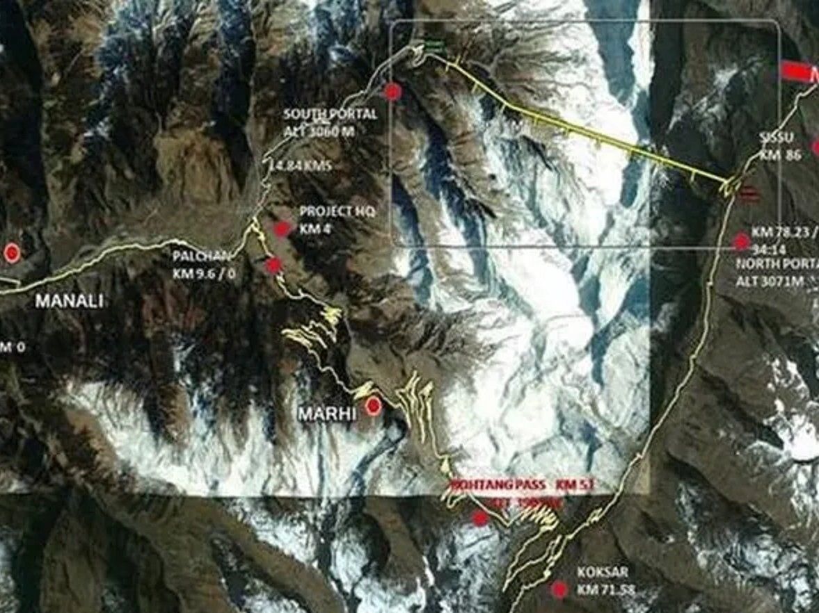Atal Tunnel: घोड़े के नाल की तरह बनी है अटल टनल, LAC से लगी चीन सीमा तक ...