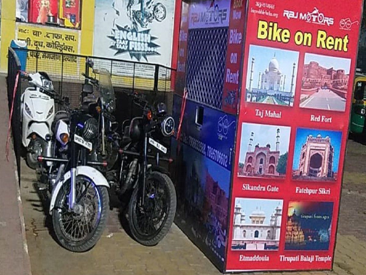 Rented Bike: Now bike and scooty will be available on rent in Agra like ...