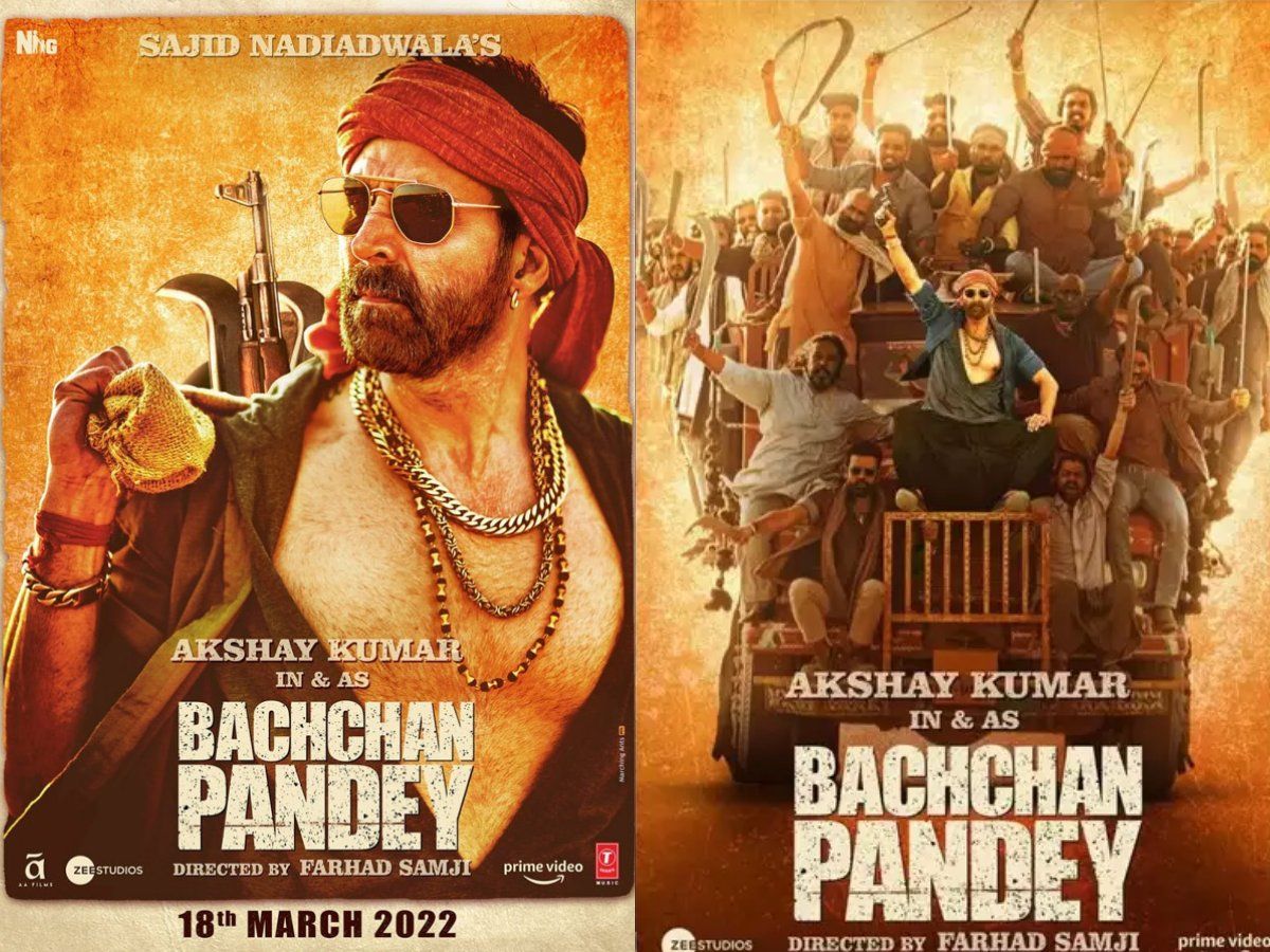 Akshay Kumar Jacqueline Fernandez and Kriti Sanon film Bachchan Pandey ...