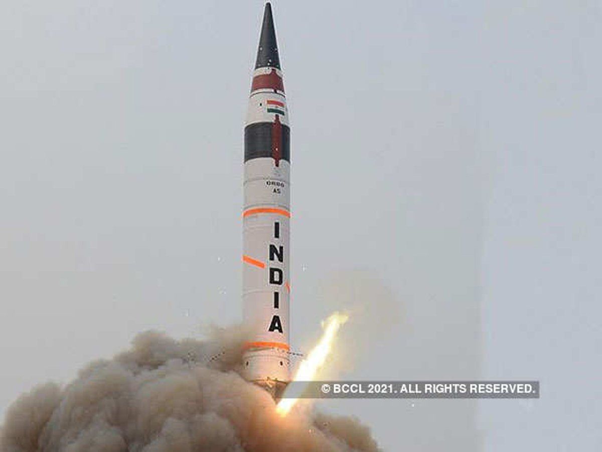 Ballistic missile Agni 5 successfully launched, capable of having a ...