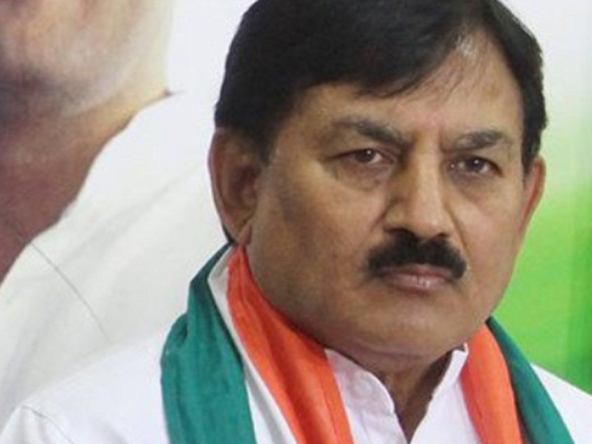 Former Gujarat pradesh Congress committee president Bharatsinh Solanki ...