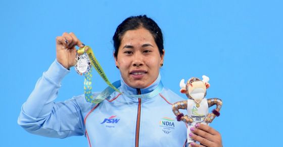 Commonwealth Games 2022 Bindyarani devi won silver medal in womens 55 ...