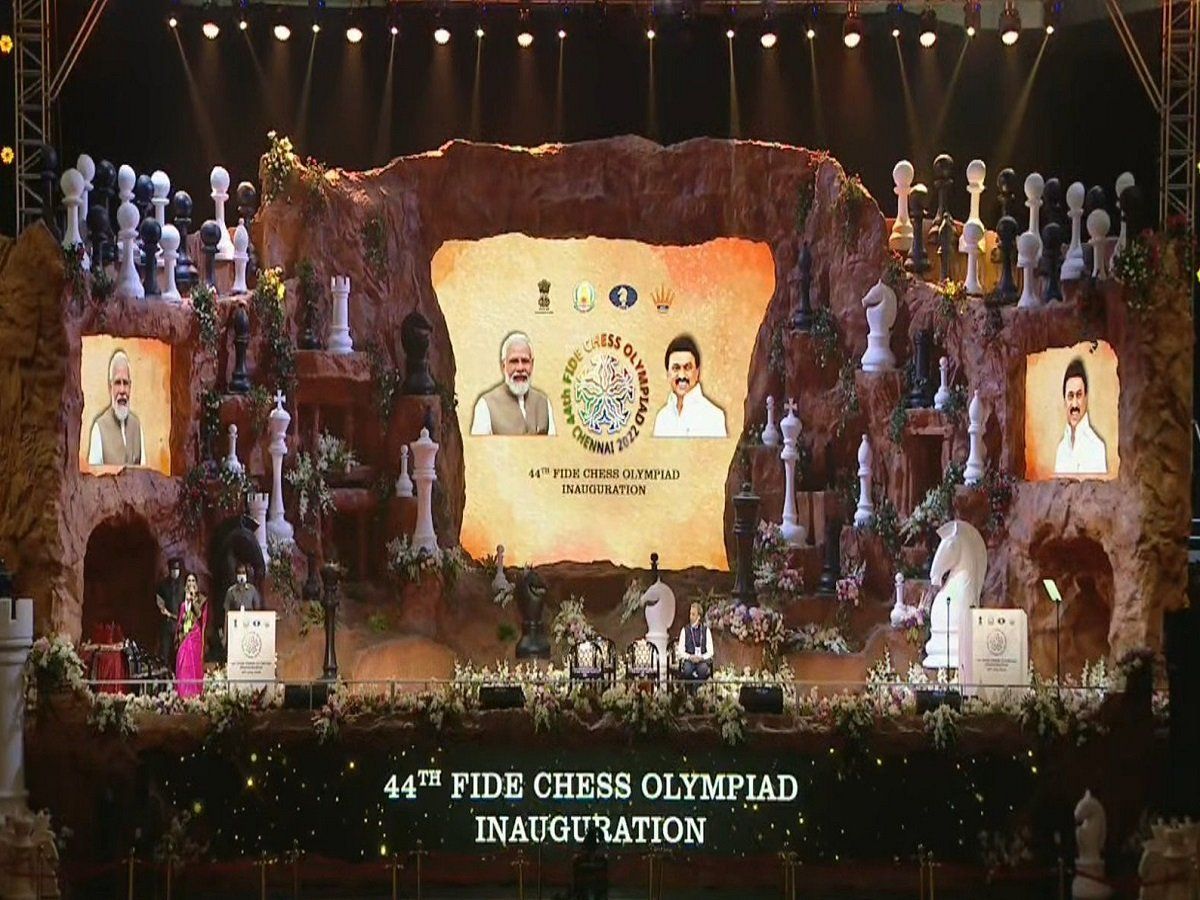 PM Narendra Modi Inaugurated 44th Chess Olympiad at chennai in Grand ...