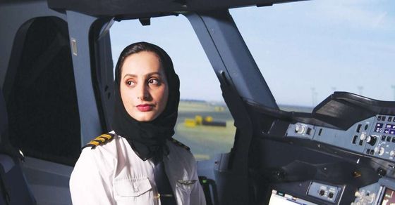 UAE first woman commercial flight captain Aisha Al Mansoori Etihad ...
