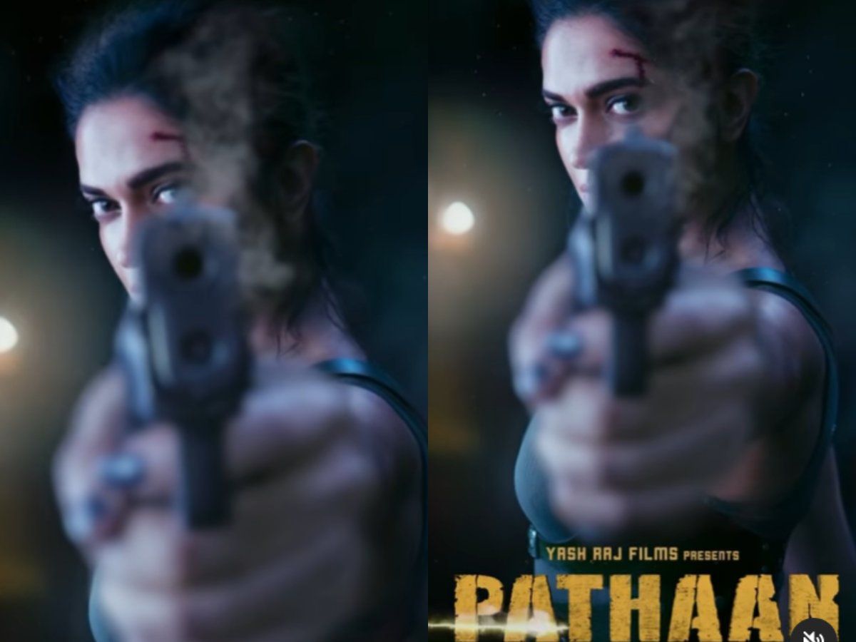 Film Pathaan Motion Poster Released: Deepika Padukone Intense Role In ...