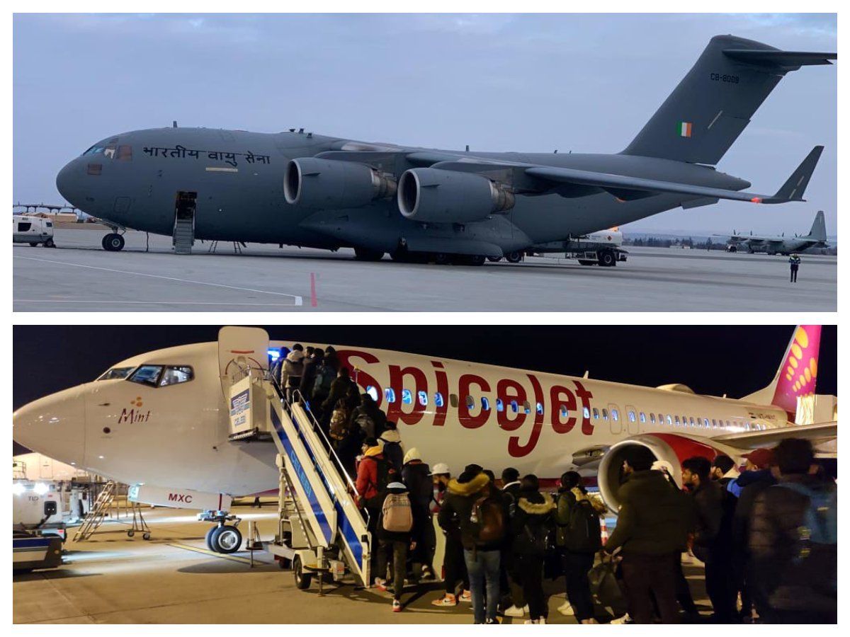 operation Ganga about 18000 Indians airlifted by 87 special flights ...