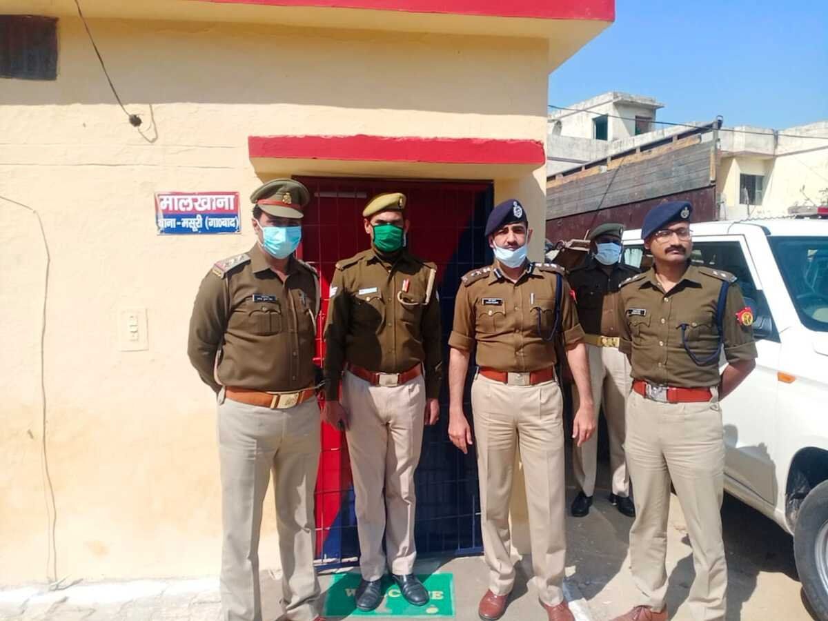 Ghaziabad Digital Malkhana: Ghaziabad Masuri police station became the ...