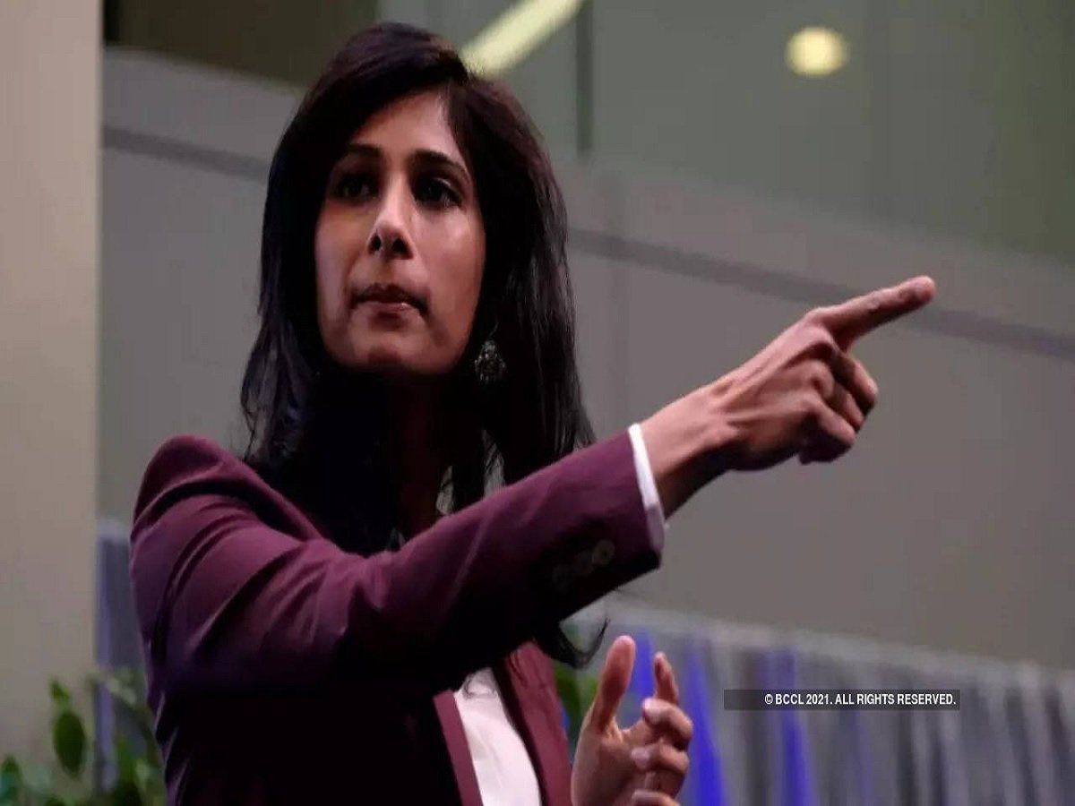 chief economist of International Monetary Fund IMF Gita Gopinath being ...