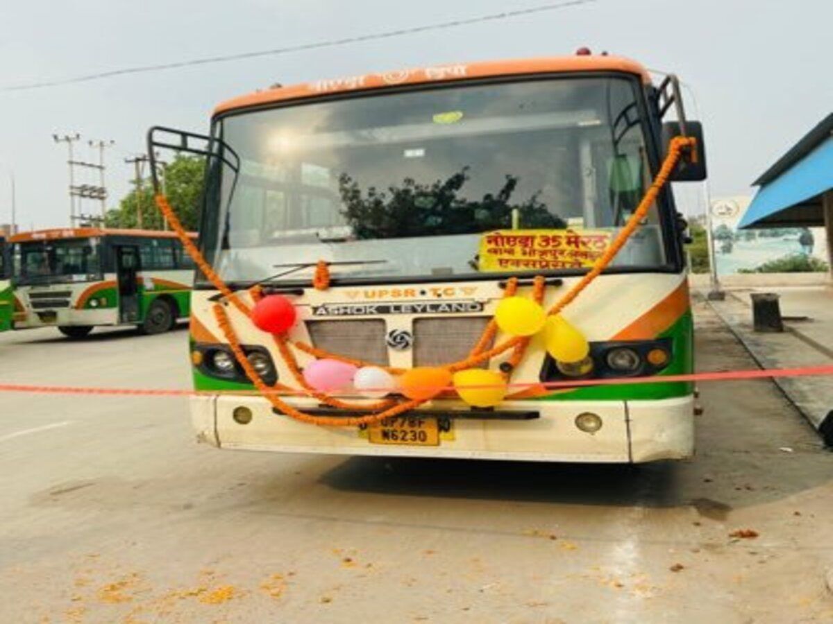 Greater Noida Local Bus: Good news for the residents of Greater Noida ...