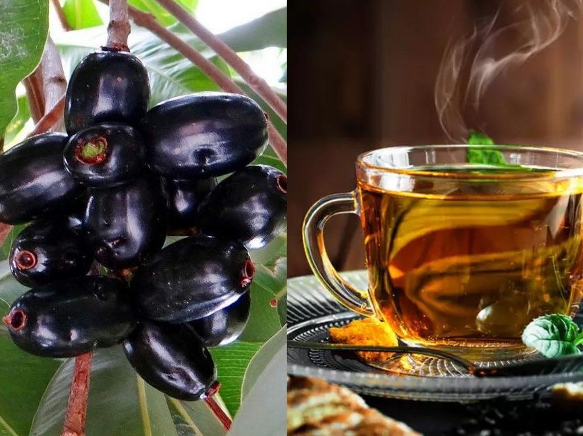 Jamun Leaves tea : जामुन की चाय से वजन से लेकर डायबिटीज तक सब होगा ...