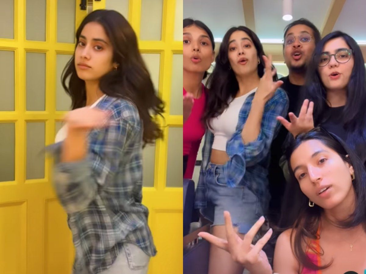 Janhvi Kapoor Mimics Aapko Kya Dialogue With Her Team From Anupamaa See ...