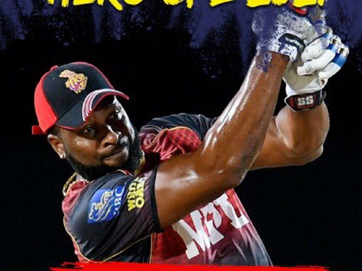 Kieron Pollard Fifty Helps Trinbago Knight Riders Register Win Over ...
