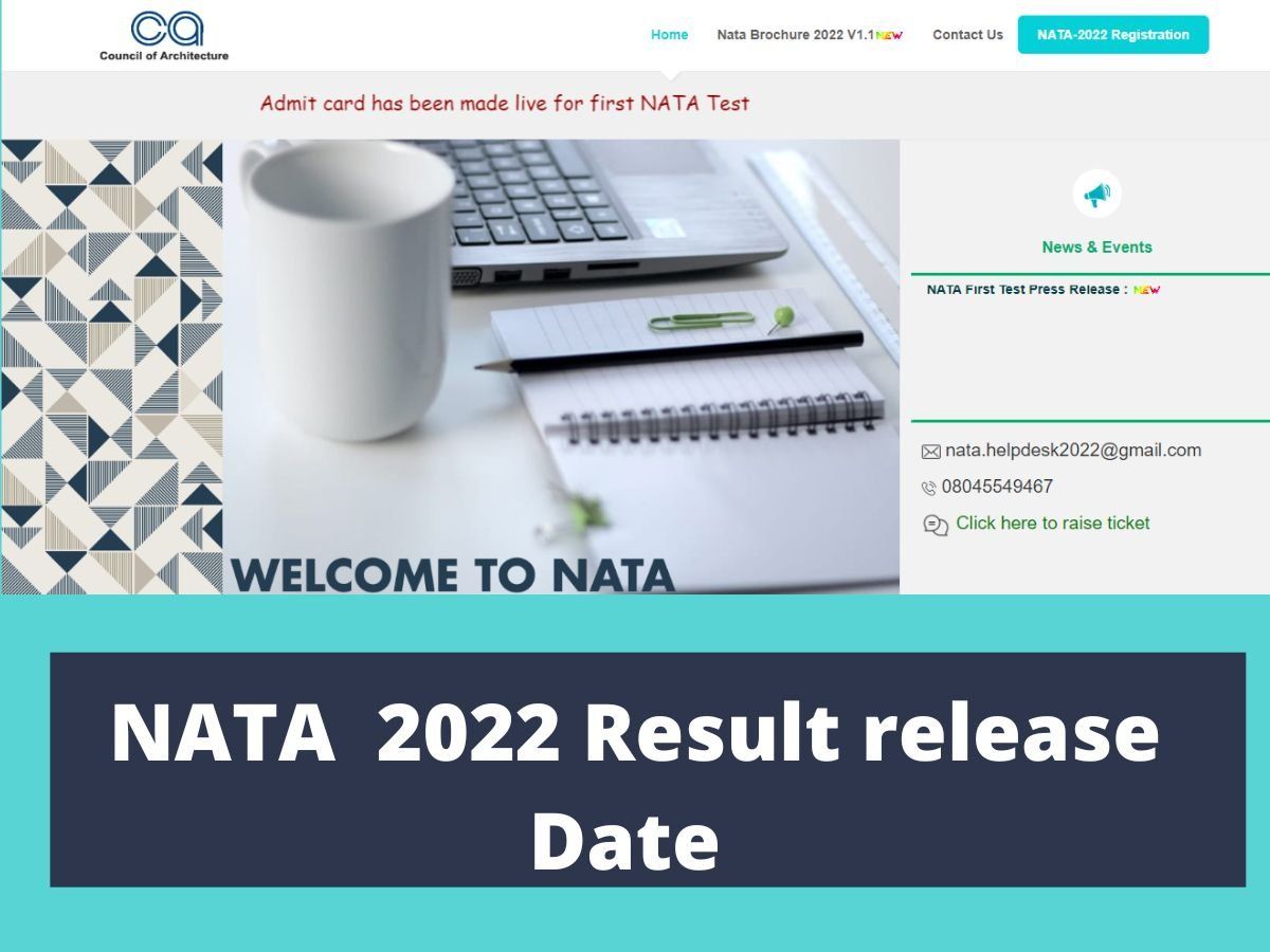 NATA Result 2022 Expected to be declared on June 20 at Official website ...