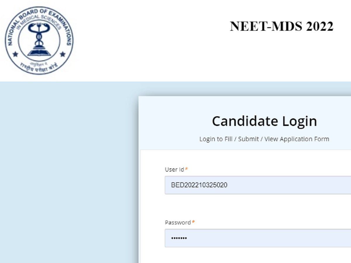 NEET MDS Result 2022 declared on official website nbe.edu.in check NEET ...