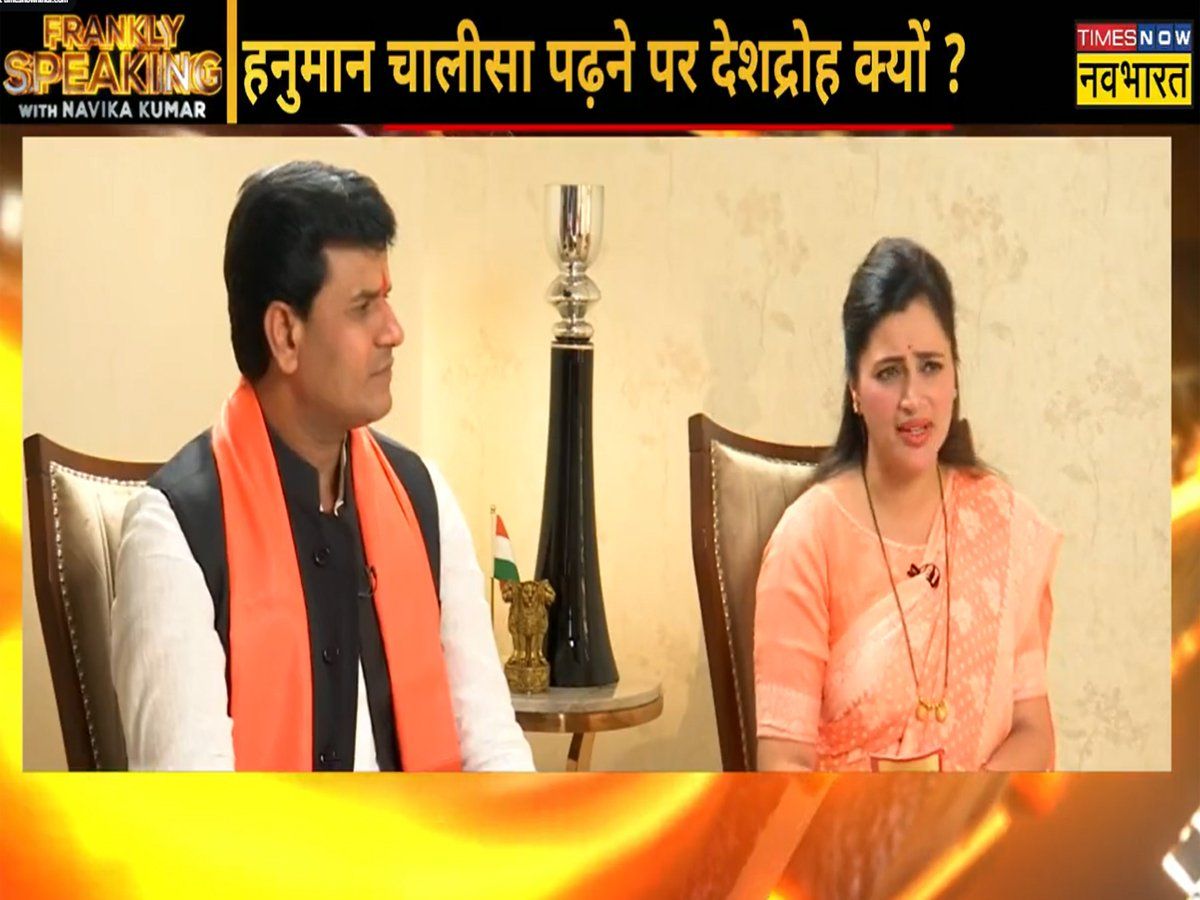 Navneet Rana, Ravi Rana first interview after Hanuman Chalisa controversy, All questions ...
