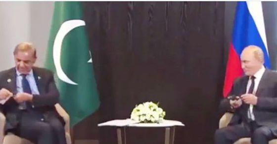 SCO SUMMIT 2022: Putin also laughed at this act of Pakistan PM Shahbaz ...