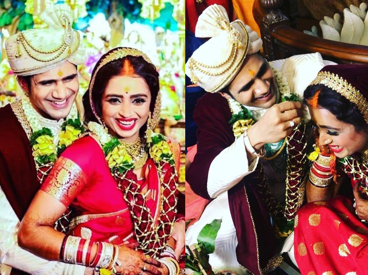 bidaai actress Parul Chauhan shares wedding Photos on hariyali teej ...