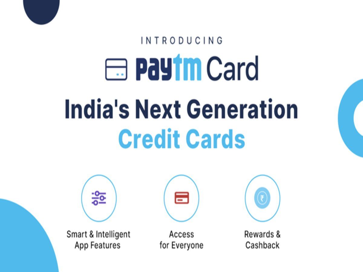 Paytm credit card | Paytm introduced India's next generation credit ...