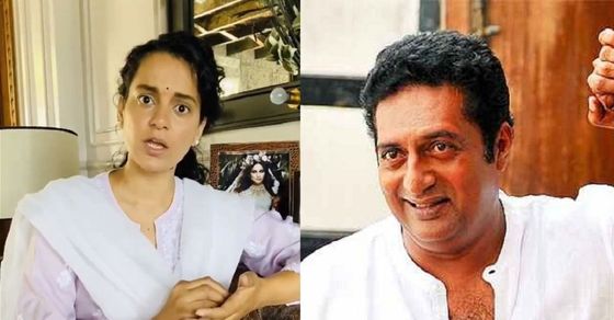मणिकर्णिका एक्ट्रेस कंगना रनौत पर प्रकाश राज का तंज Prakash Raj's share ...