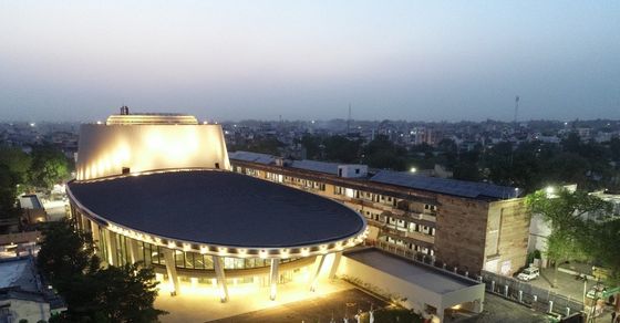Rudraksh Convention Center Varanasi| PM Modi varanasi visit, रुद्राक्ष ...