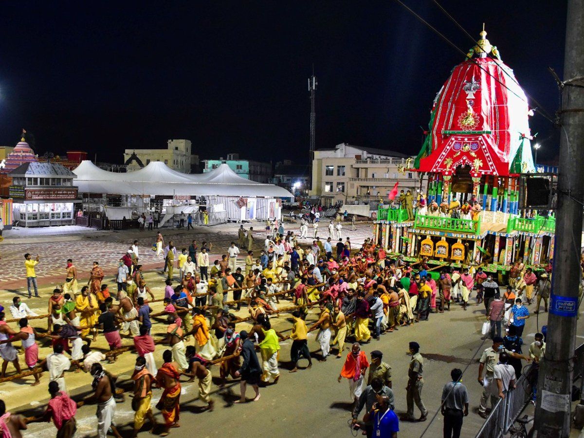 Jagannath Puri Rath Yatra Pics, Puri Rath Yatra 2020 Photos: भगवान ...
