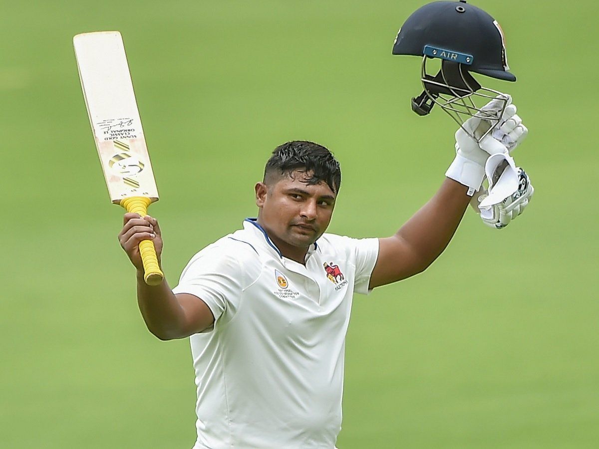 Sarfaraz Khan named Man of the Tournament for outstanding season with ...