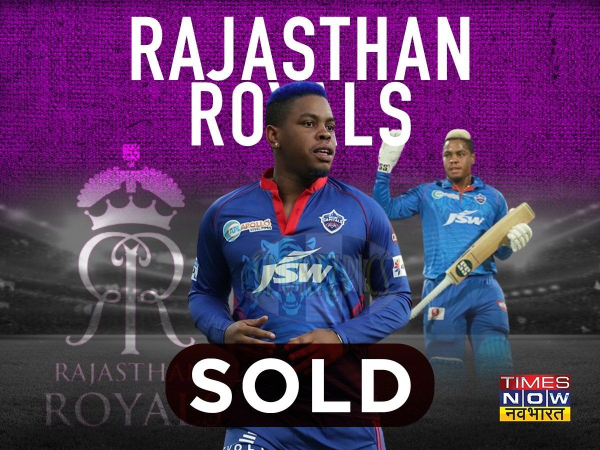 Rajasthan Royals bought Shimron Hetmyer IPL 2022 auction price and team ...
