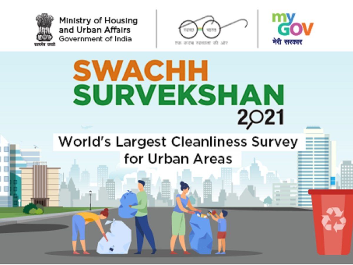 Swachh Survekshan 2021: Which is cleanest city of India, President Ram ...