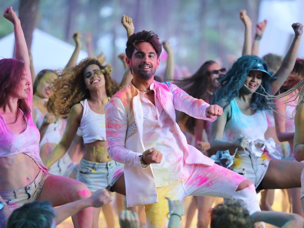 Troll Song from Banaras Movie release featuring Zaid Khan Sonal ...