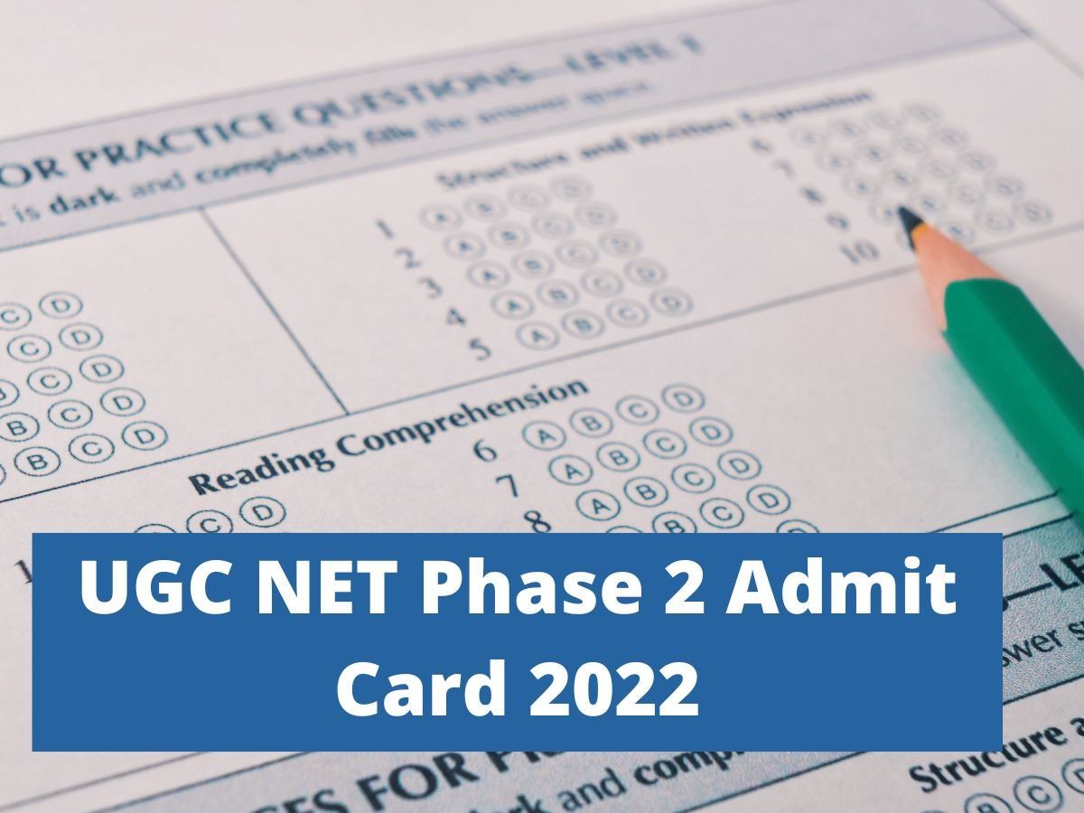 UGC NET 2022 Admit card releasing on september 16 at ugcnet.nta.nic.in, exam city slip to be ...