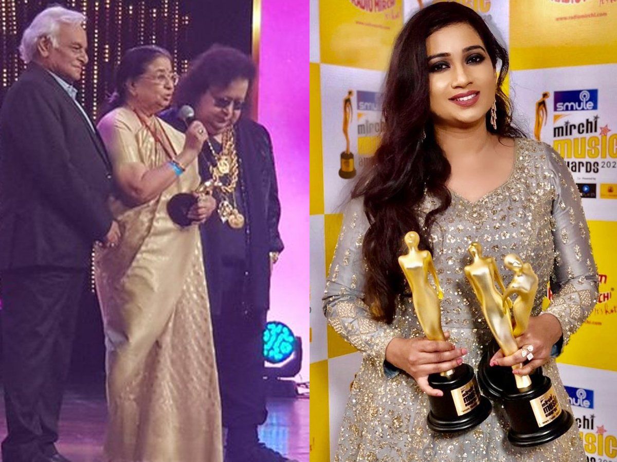 Mirchi Music Awards: ऊषा मंगेशकर को लाइफटाइम अचीवमेंट अवॉर्ड, श्रेया ...