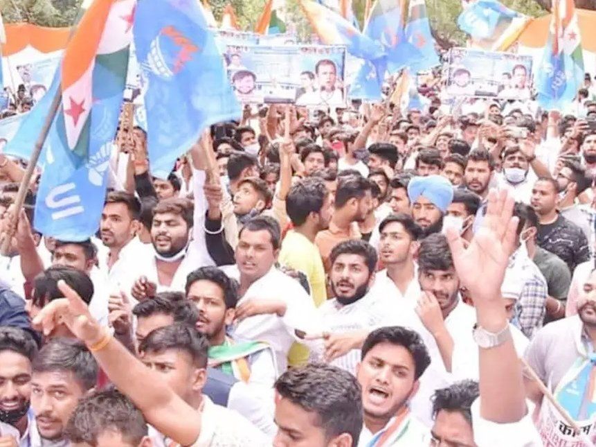 NSUI will protest across the country against Agniveer appeals to ...