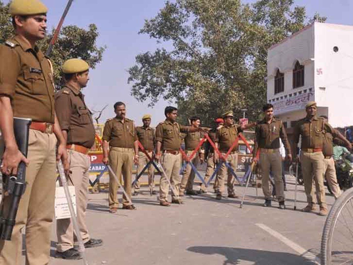 Ayodhya security, Ahead of PM Modi visit Security tightened in Ayodhya ...