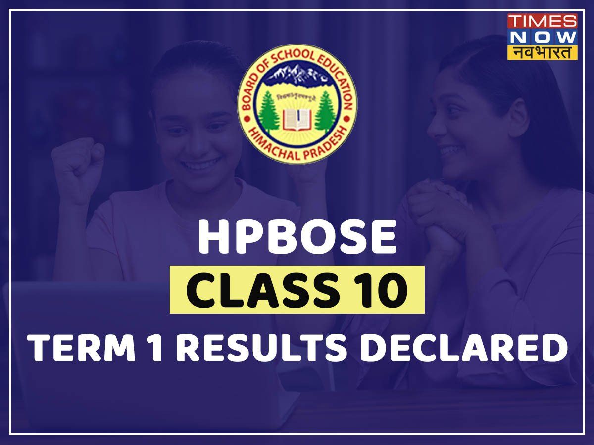 HPBOSE Class 10 2021-22 Result declared check term 1scorecard on hpbose.org