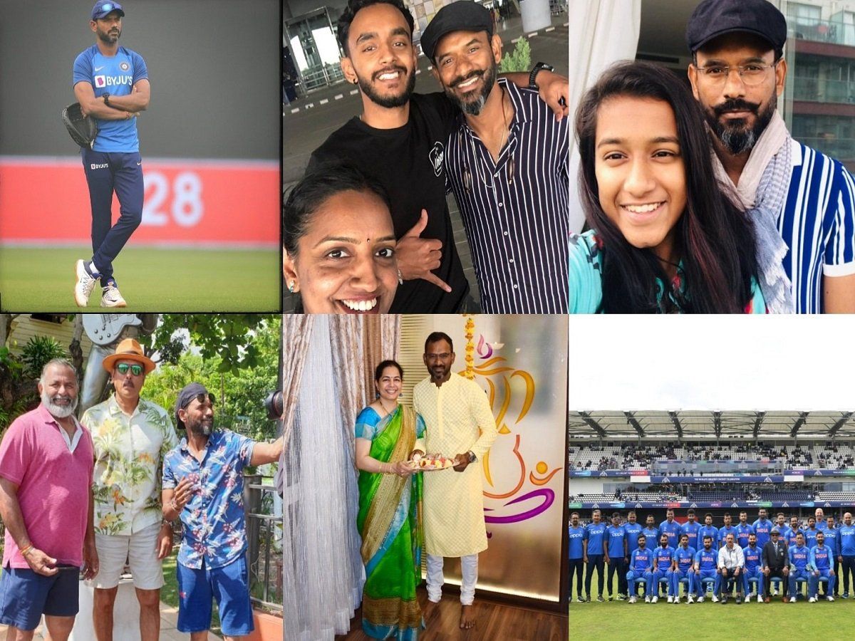 R Sridhar, Who is Indian fielding coach Ramakrishan Sridhar celebrating ...