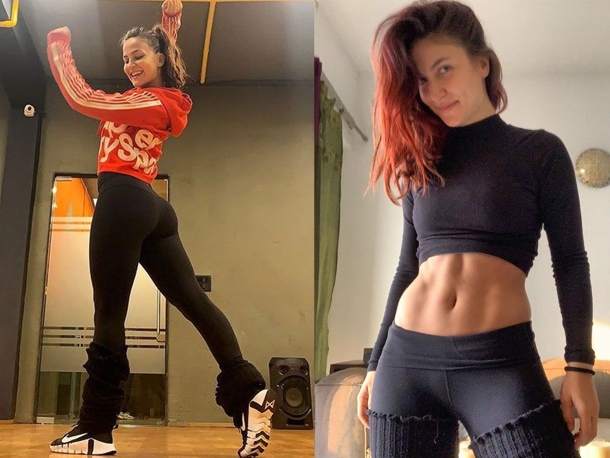 Elli AvrRam Workout Photos | Elli AvrRam Fitness: इन एक्सरसाइज से फिट ...