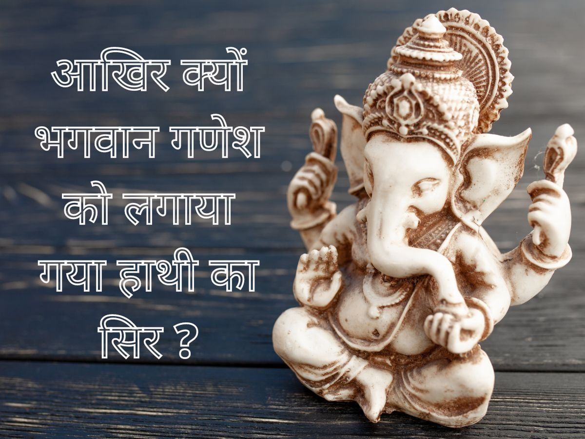Ganesha: lord ganesha body put the head of an elephant know gajmukh ...