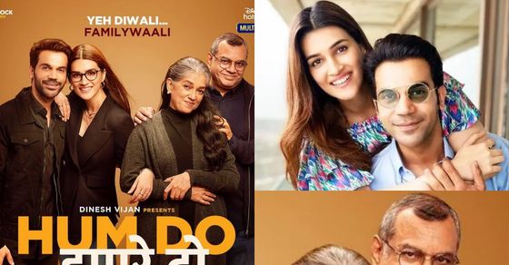 Rajkummar rao kriti sanon paresh rawal ratna pathak film hum do hamare ...