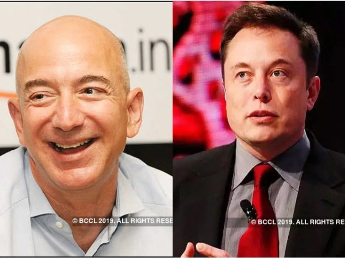 Elon Musk Vs Jeff Bezos: wealth difference between Elon Musk and Jeff ...
