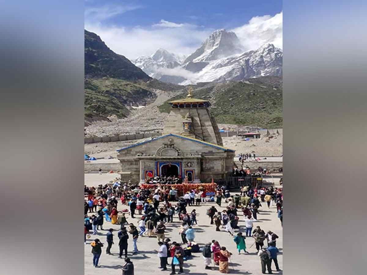 huge crowd of pilgrims gathered in Kedarnath Dham breaks previous ...