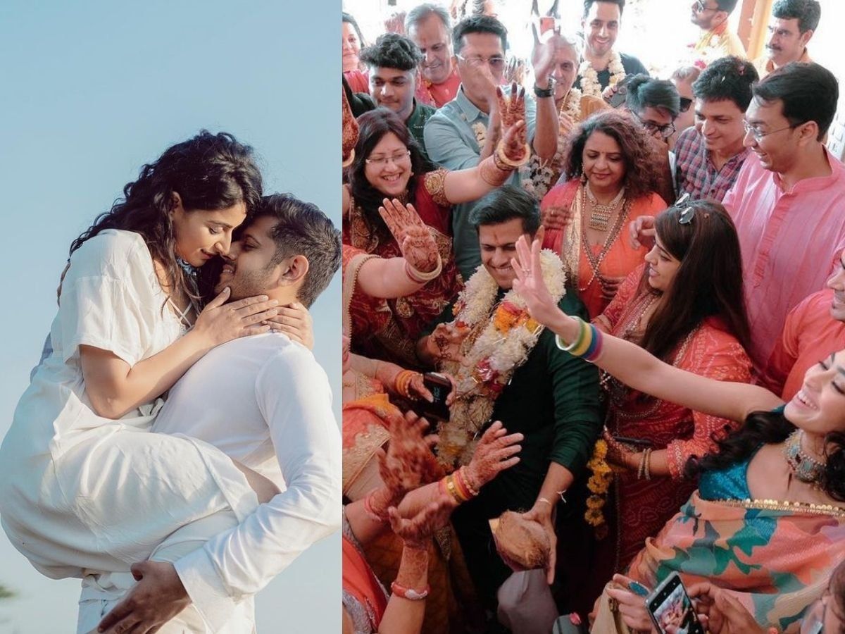 Neil Bhatt Aishwarya Sharma Wedding ghum hai kisikey pyaar mein couple ...