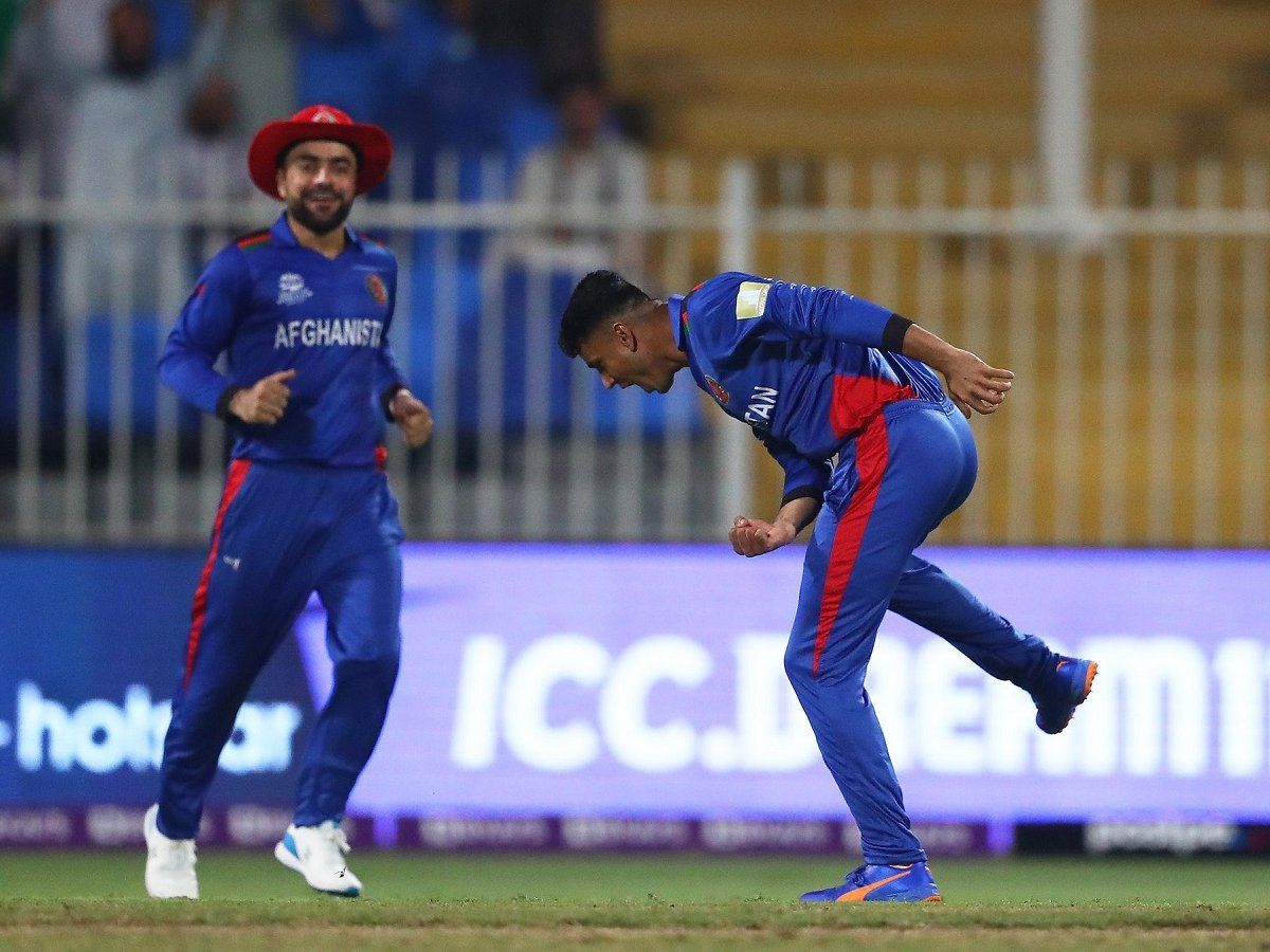 mujeeb ur rahman becomes first bowler to take wickets in t20 world cup ...
