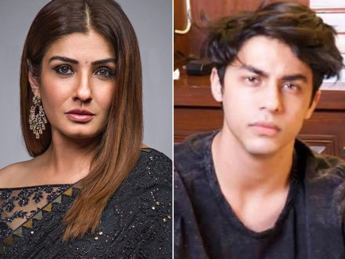 Raveena Tandon tweet for Aryan khan drug case: Raveena Tandon Come in ...