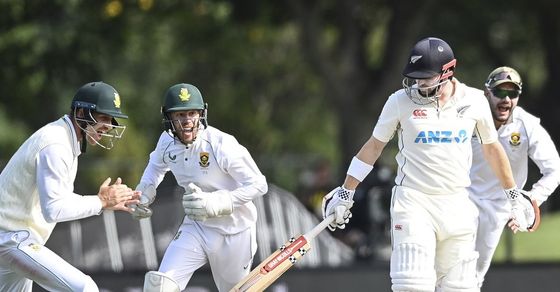 New Zealand vs South Africa 2nd test live score, south africa is in ...