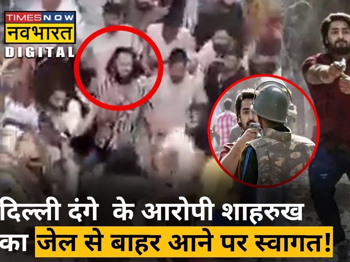 Delhi Riots accused Shahrukh Pathan who pointed gun at policeman gets ...