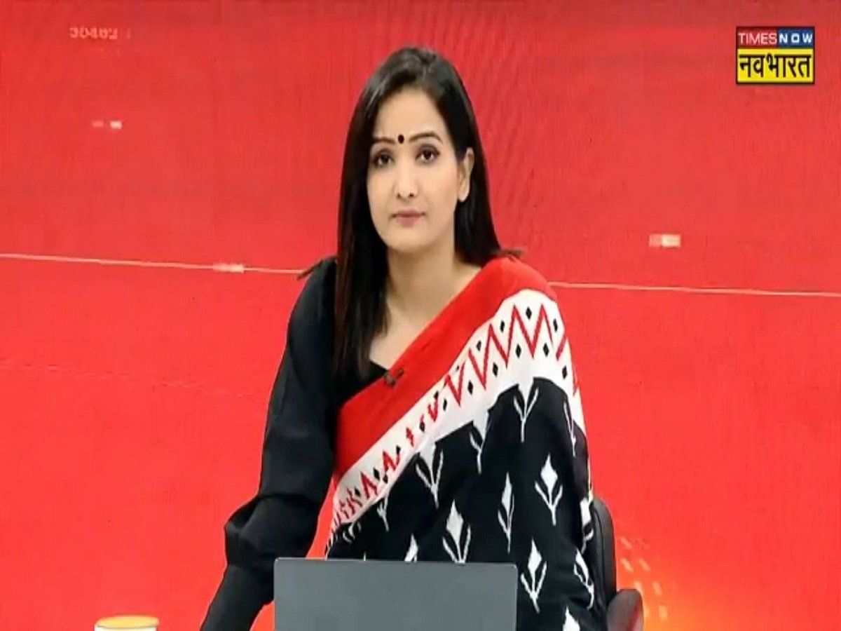 Times Now Navbharat Anchor meenakshi kandwal make record on sharechat ...