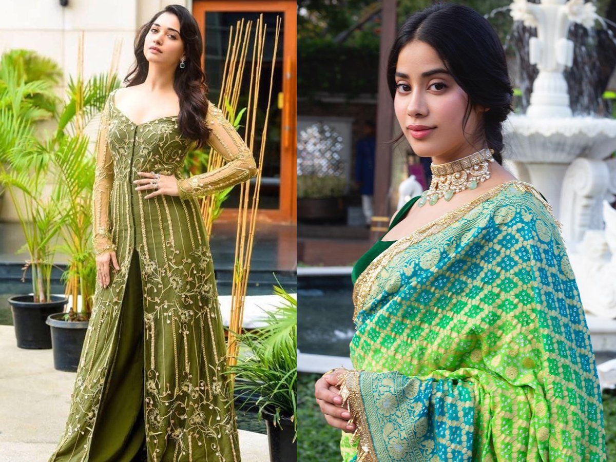 Navratri 2019 How to carry auspicious Green colour on day 6 of Navratri ...