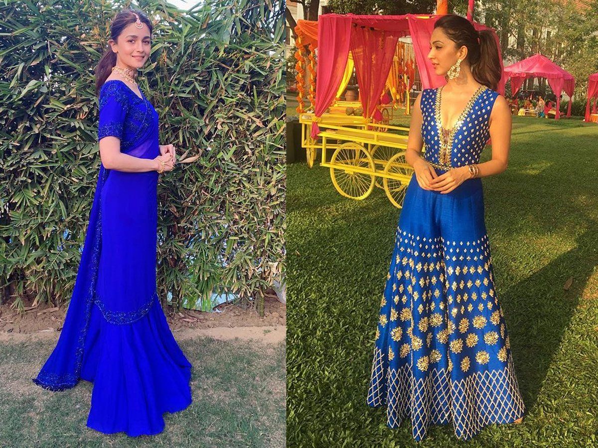 Navratri Day 4 Kushmanda Mata auspicious Colour royal blue tips to ...
